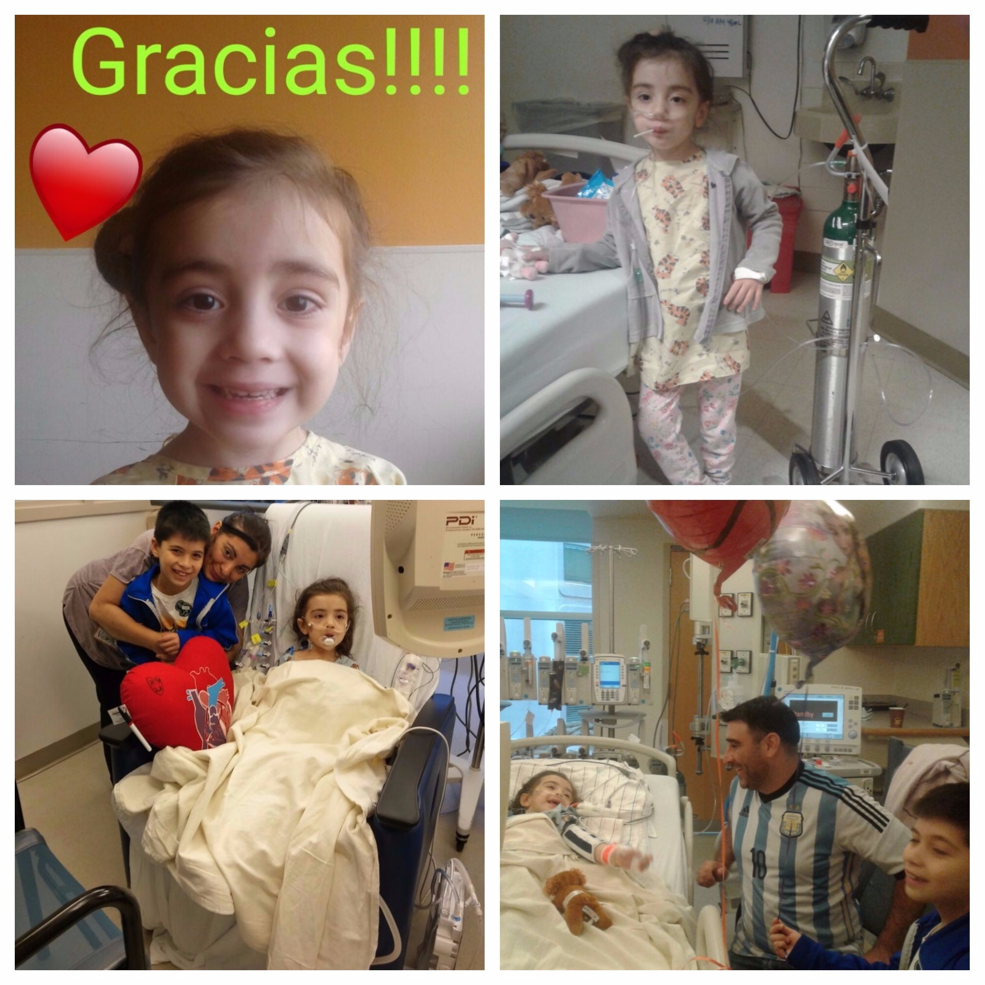 “La cirugía de Vicky fue un éxito”, contó desde Boston su mamá