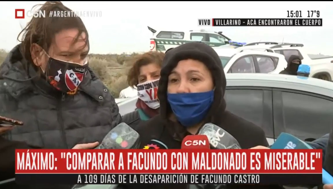 Habló la mamá de Facundo Astudillo: “mi instinto de madre dice que es ...