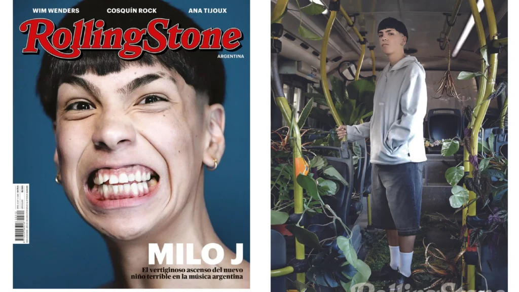 Milo J, el “niño terrible” de Morón llegó a la portada de la legendaria ...