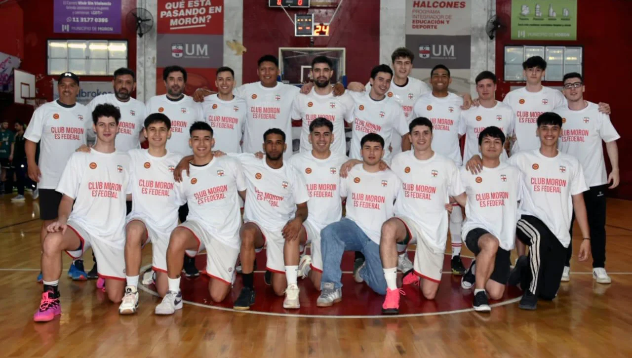 Club Morón vuelve a competir en la Liga Federal de Básquet